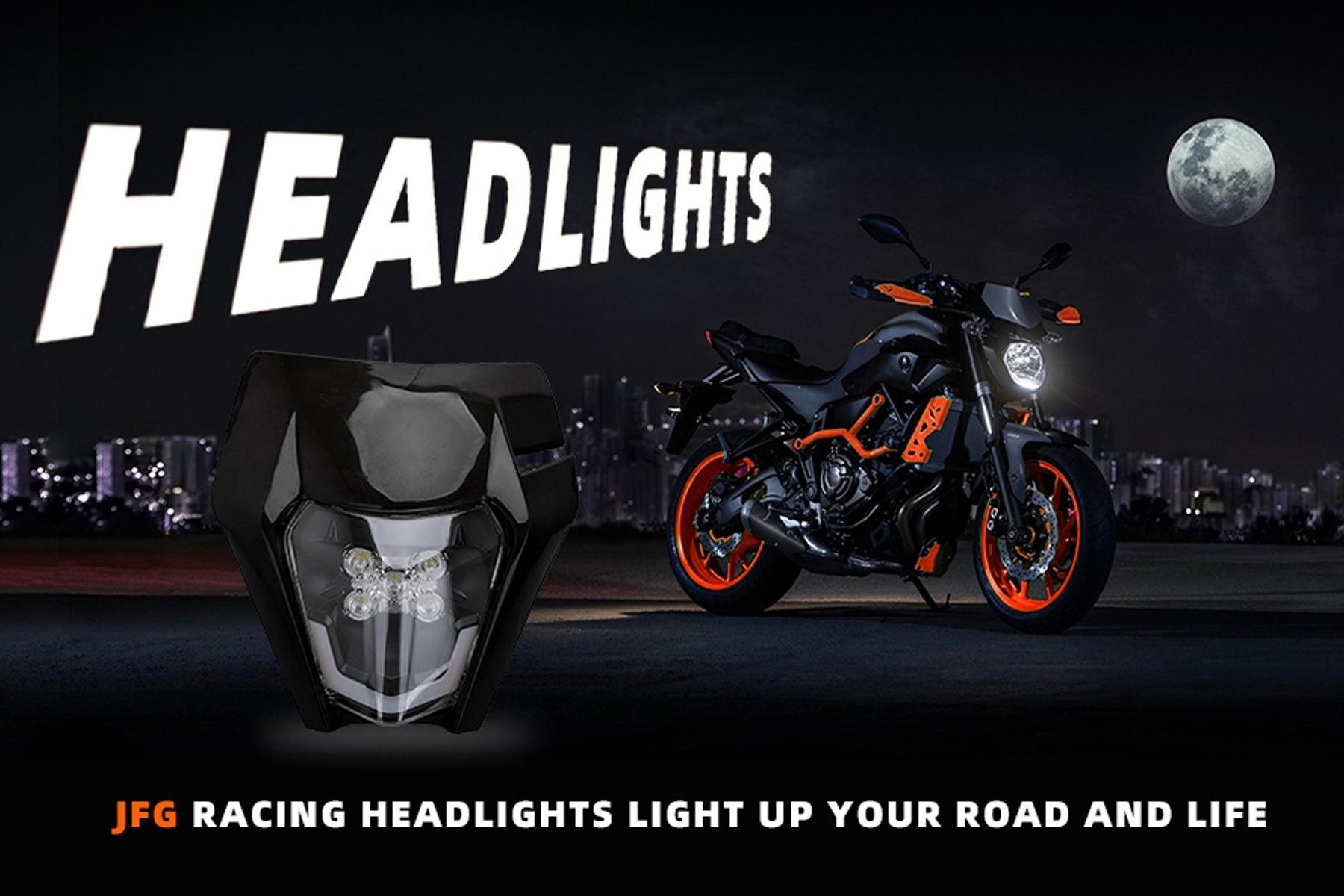 Master Night Rides: Ultimate Dirt Bike Headlight Guide – JFG RACING