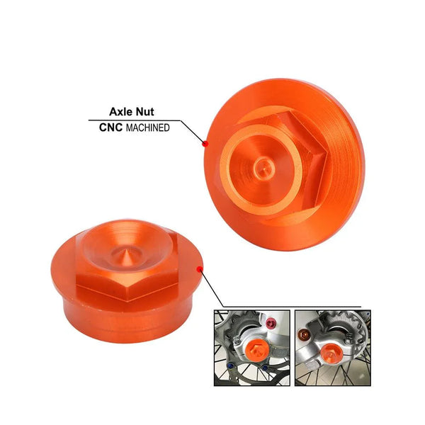 Axle Nut For KTM SX SXF EXC EXCF XCW XC - JFG RACING
