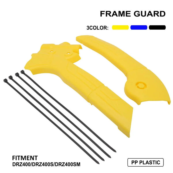 Frame Guards For DRZ400 DRZ400S DRZ400SM - JFG RACING