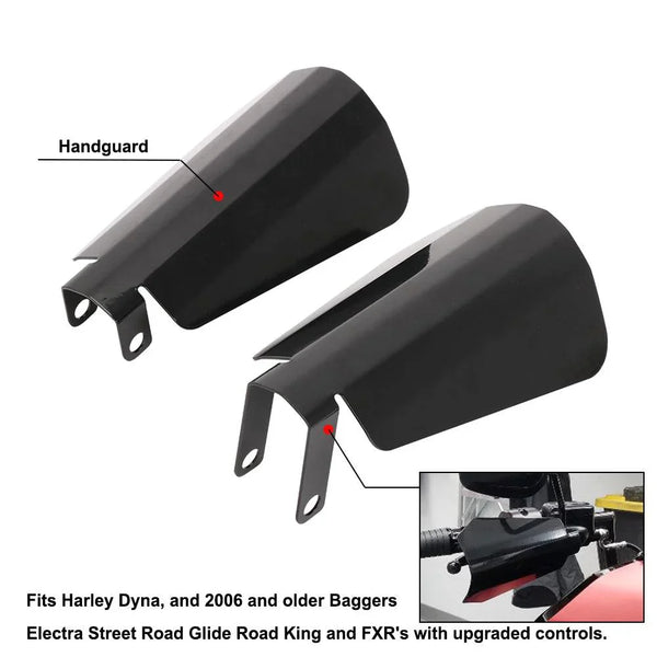 Handguards For Dyna Baggers Electra FXR's - JFG RACING