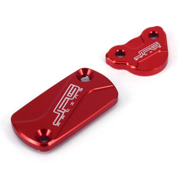HONDA Front And Rear Brake Reservoir Covers - JFG RACING