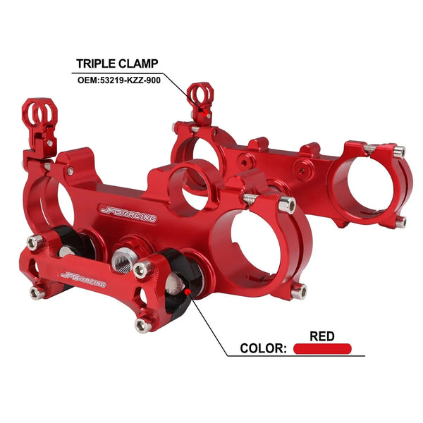 HONDA Triple Tree Clamps Steering Stem - JFG RACING